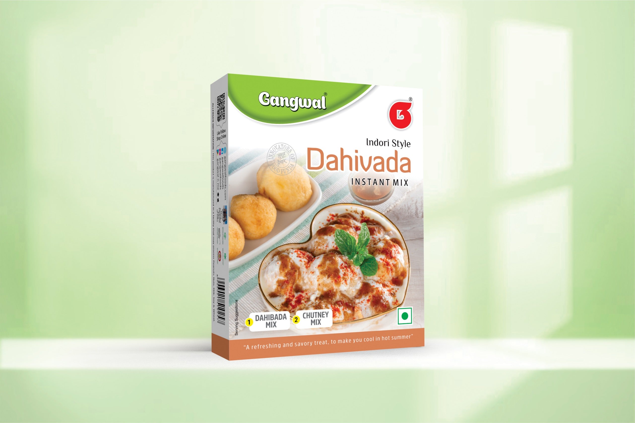 Gangwal Instant Dahi Vada Mix 200gm Pack