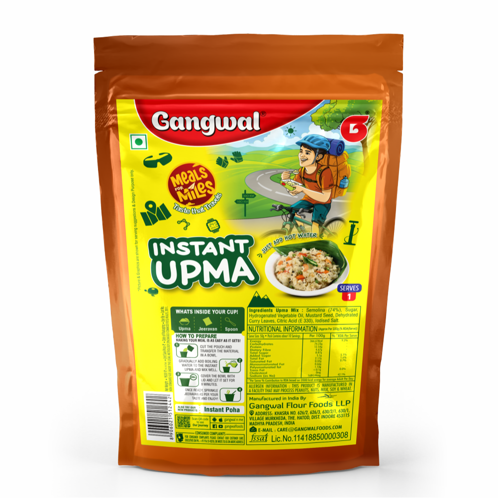 Gangwal Meals for Miles Instant Upma Mix 70Gm